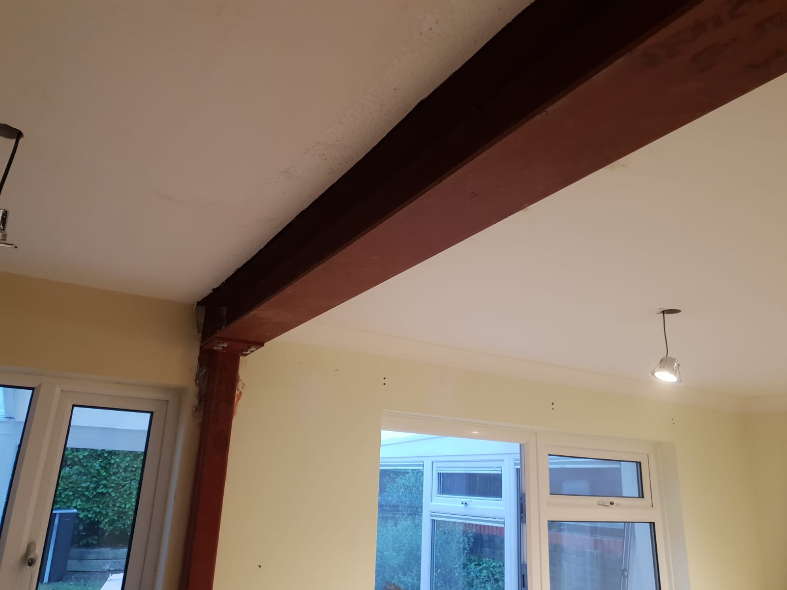 Steel Beam Installation | Home Works